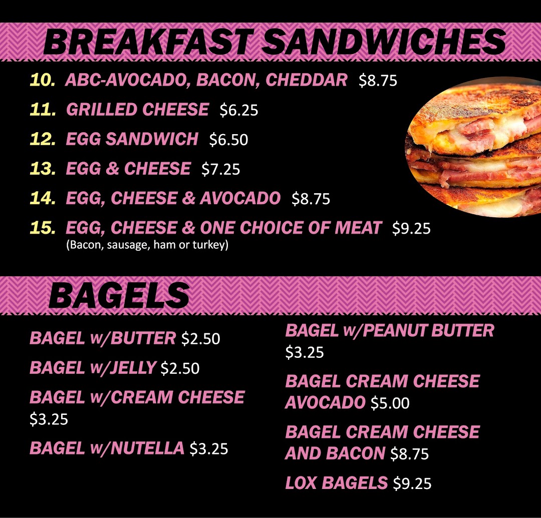 MY HAPPY DONUT - Menu